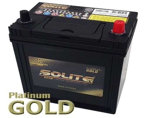 Ắc quy SOLITE 50B19L 12V-40AH | HoangQuanAuto